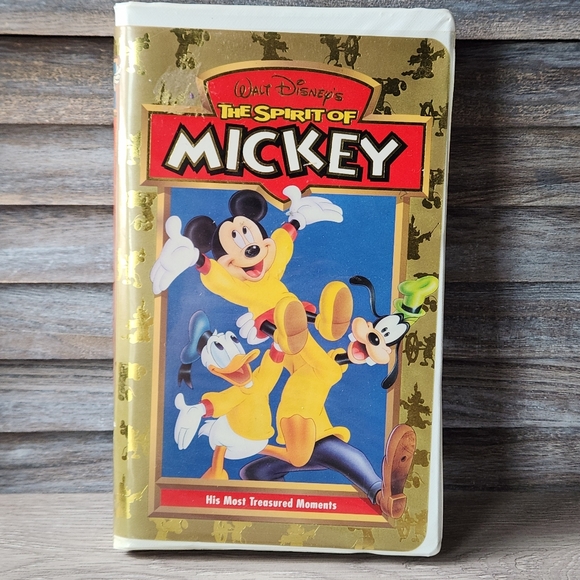 Disney | Media | Walt Disney Spirit Of Mickey Vhs Tape Animated Family ...